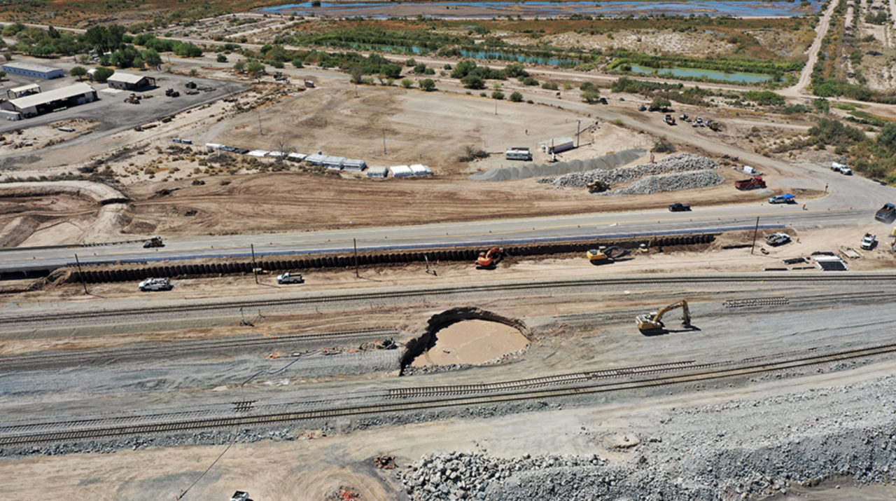 SR-111 Niland Geyser Mitigation Project | Rove Engineering